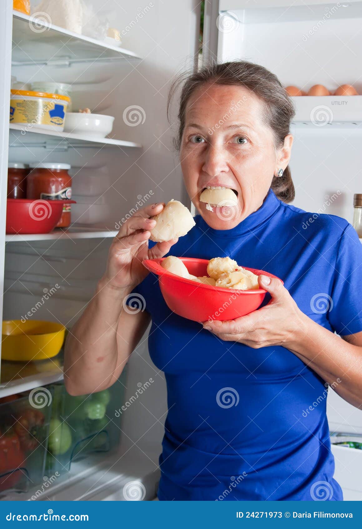 Gluttony stock image. Image of home, adult, caucasian - 24271973