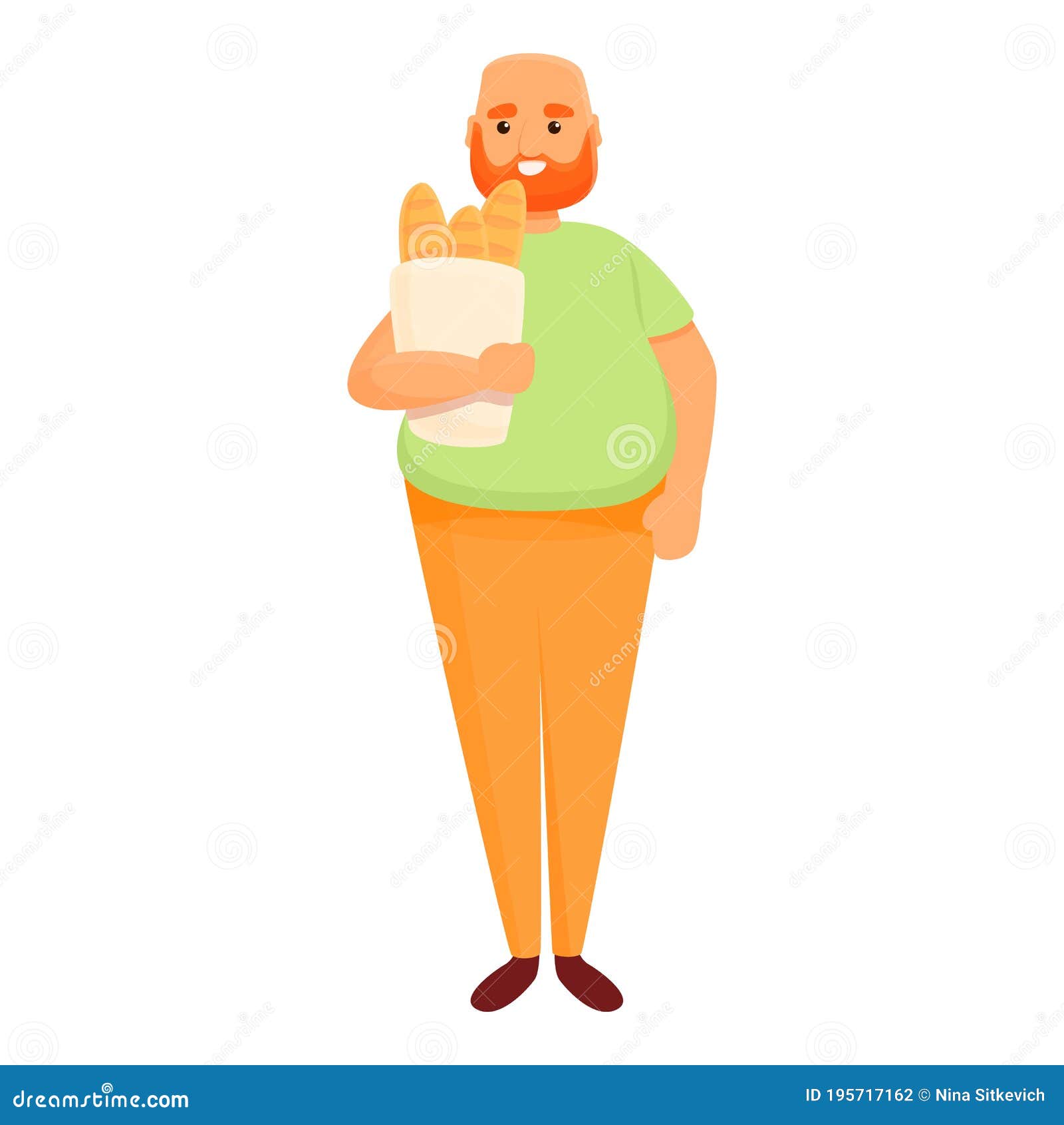 Gluttony Icon, Cartoon Style Vector Illustration | CartoonDealer.com ...