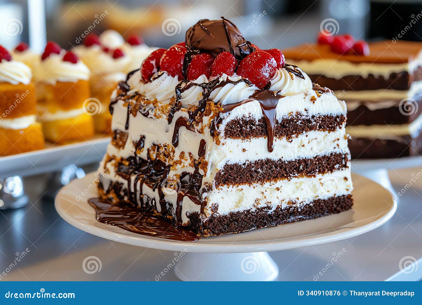 Gluttony, Layers of Icing, Multiple Servings Show the Excess that Can ...