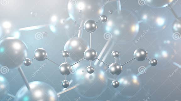 Glycerol Molecular Structure, 3d Model Molecule, Glycerine, Structural ...