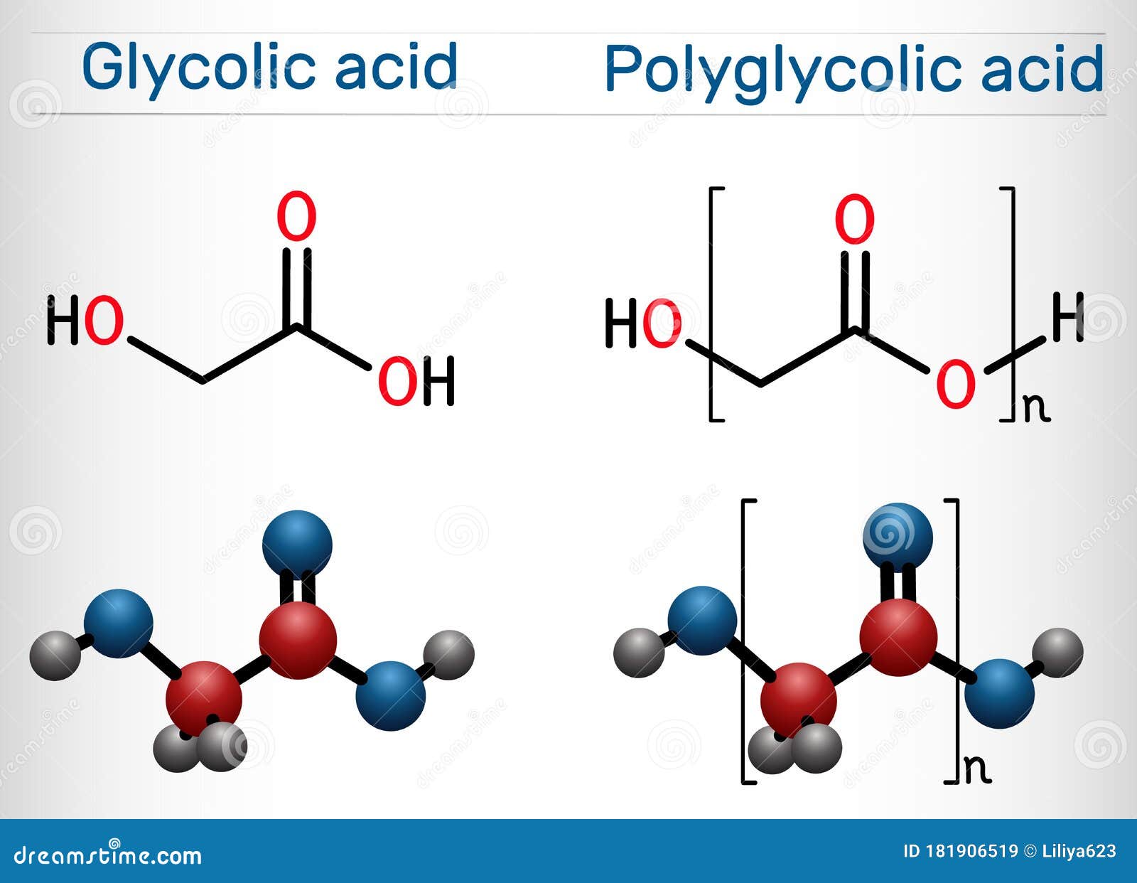Glycolic Acid Hydroacetic, Hydroxyacetic Acid and Polyglycolic Acid ...