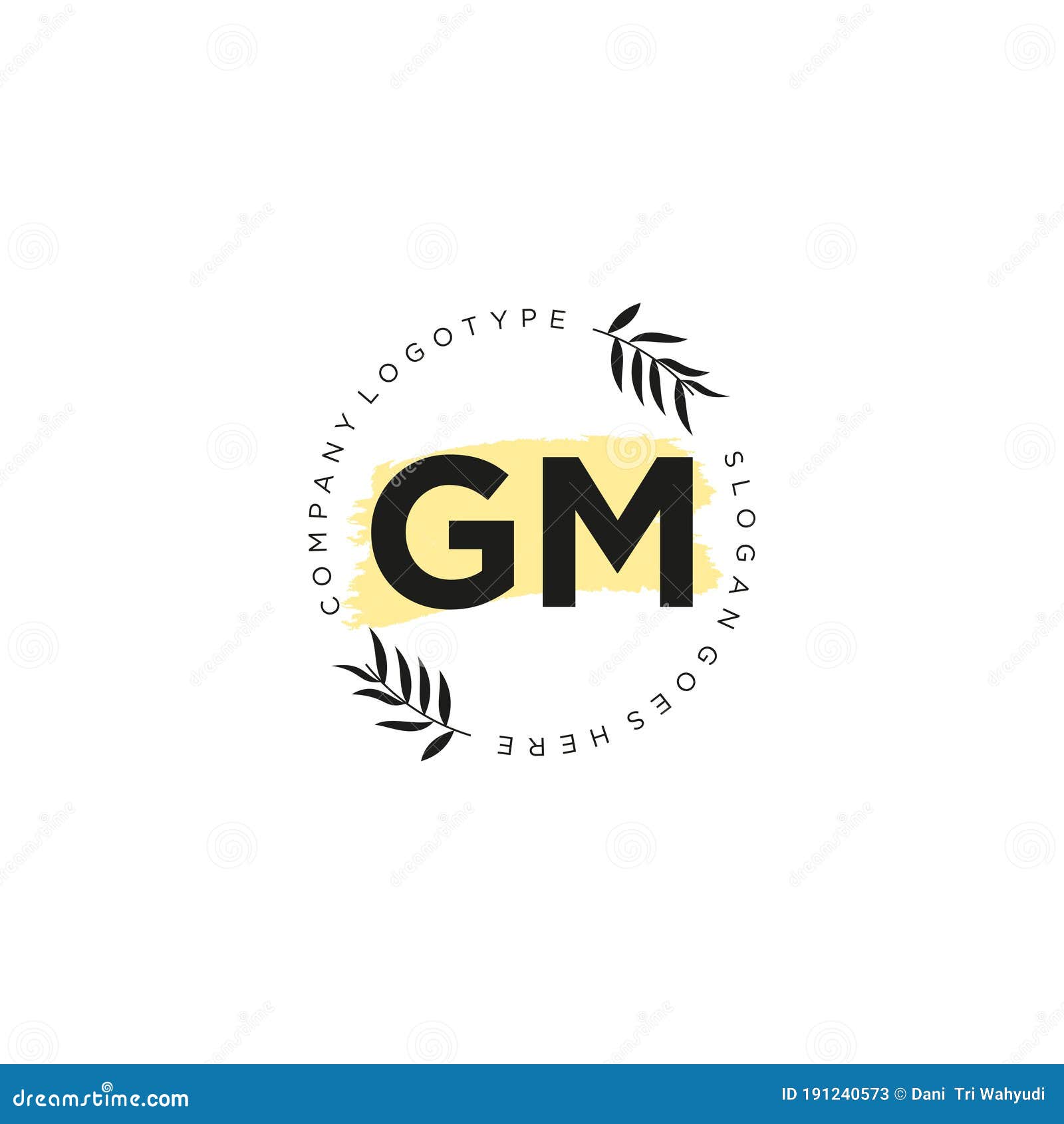 GM Letter Logo Icon Design Template Elements Stock Vector ...