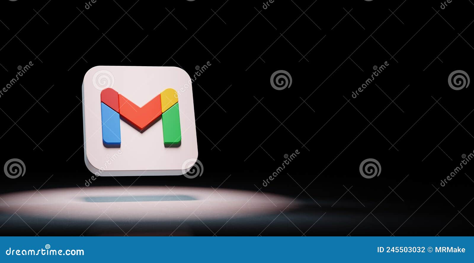 Gmail App Icon Spotlighted on Black Background Editorial Photography ... Gmail App Icon Spotlighted on Black Background Editorial Photography ...