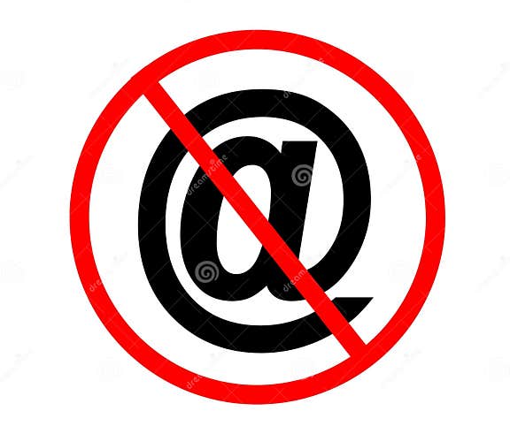 Gmail ban icon stock illustration. Illustration of gmail - 227755237