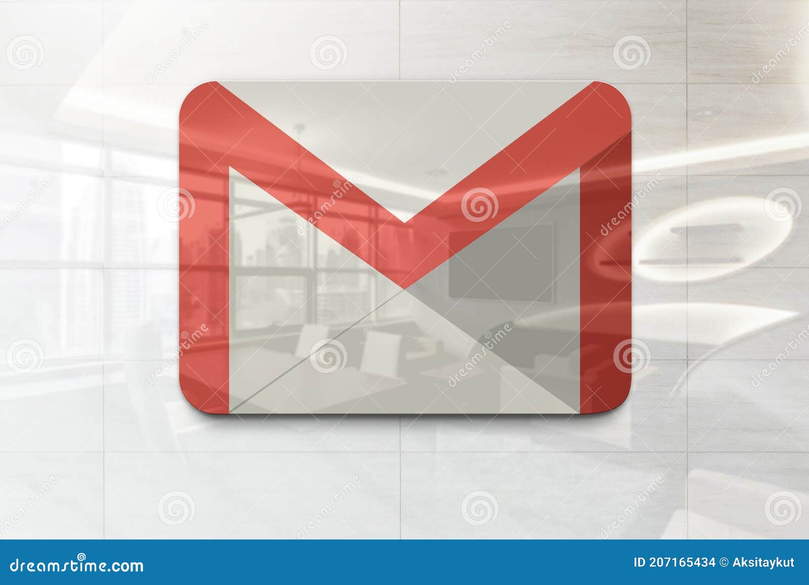 Gmail Ban Icon Stock Image | CartoonDealer.com #227755237