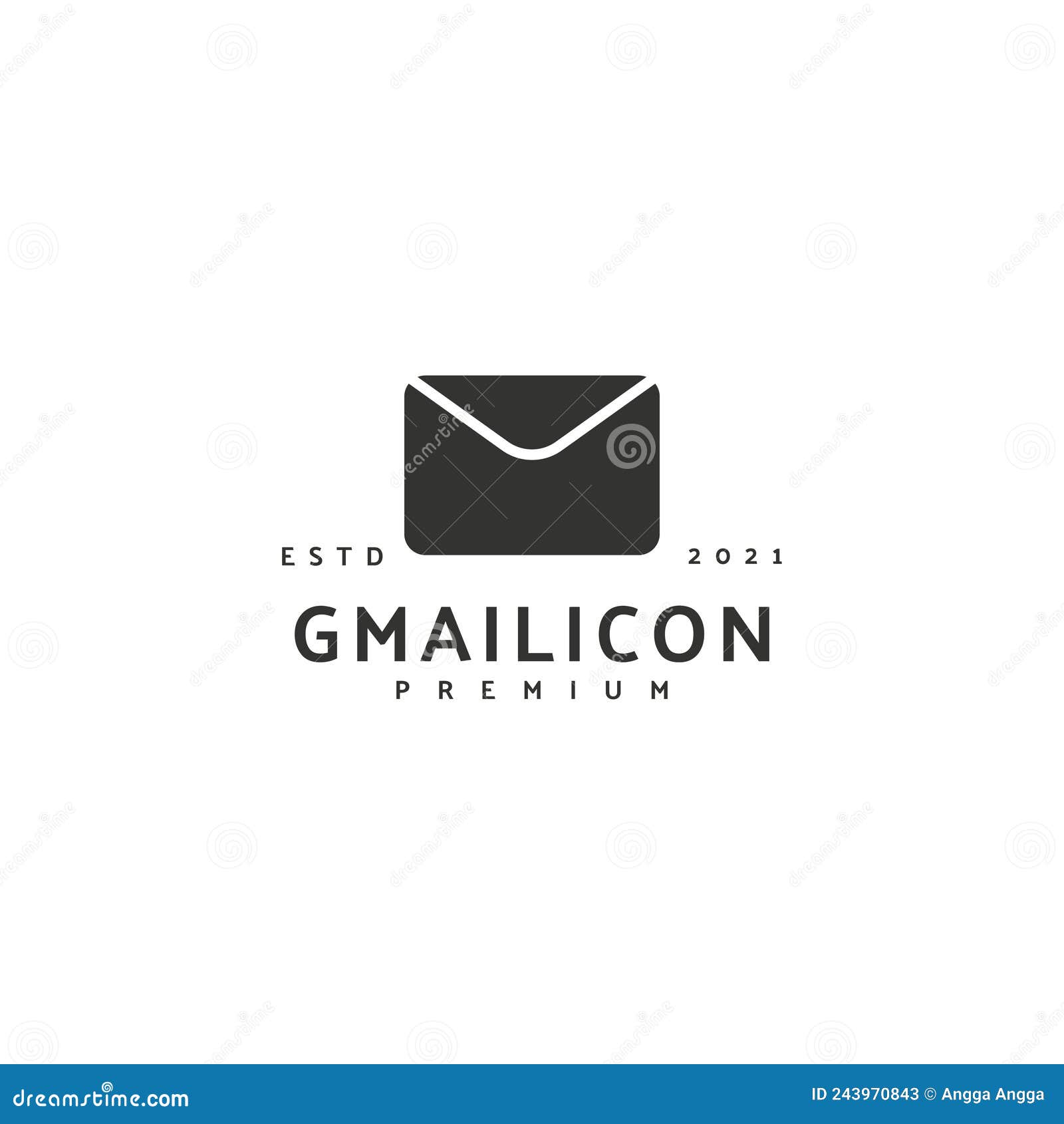 Gmail Icon Sign Symbol Logo Vector Stock Vector - Illustration of ...
