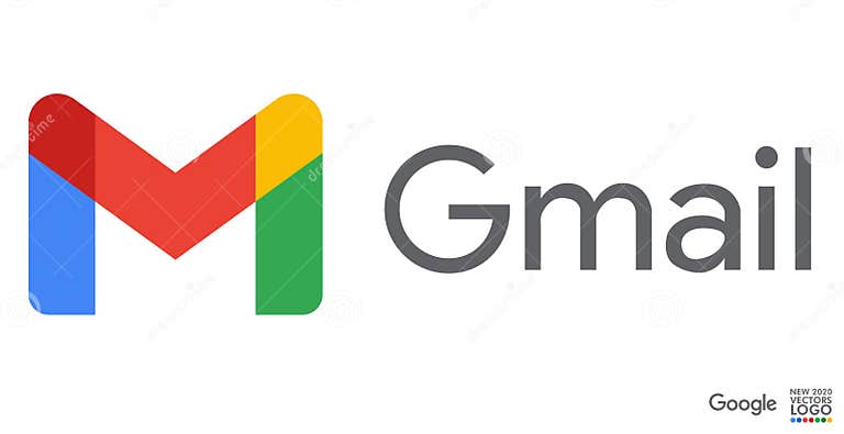 Gmail Logo. Google LLC. Apps from Google. Official New Logotypes of ...