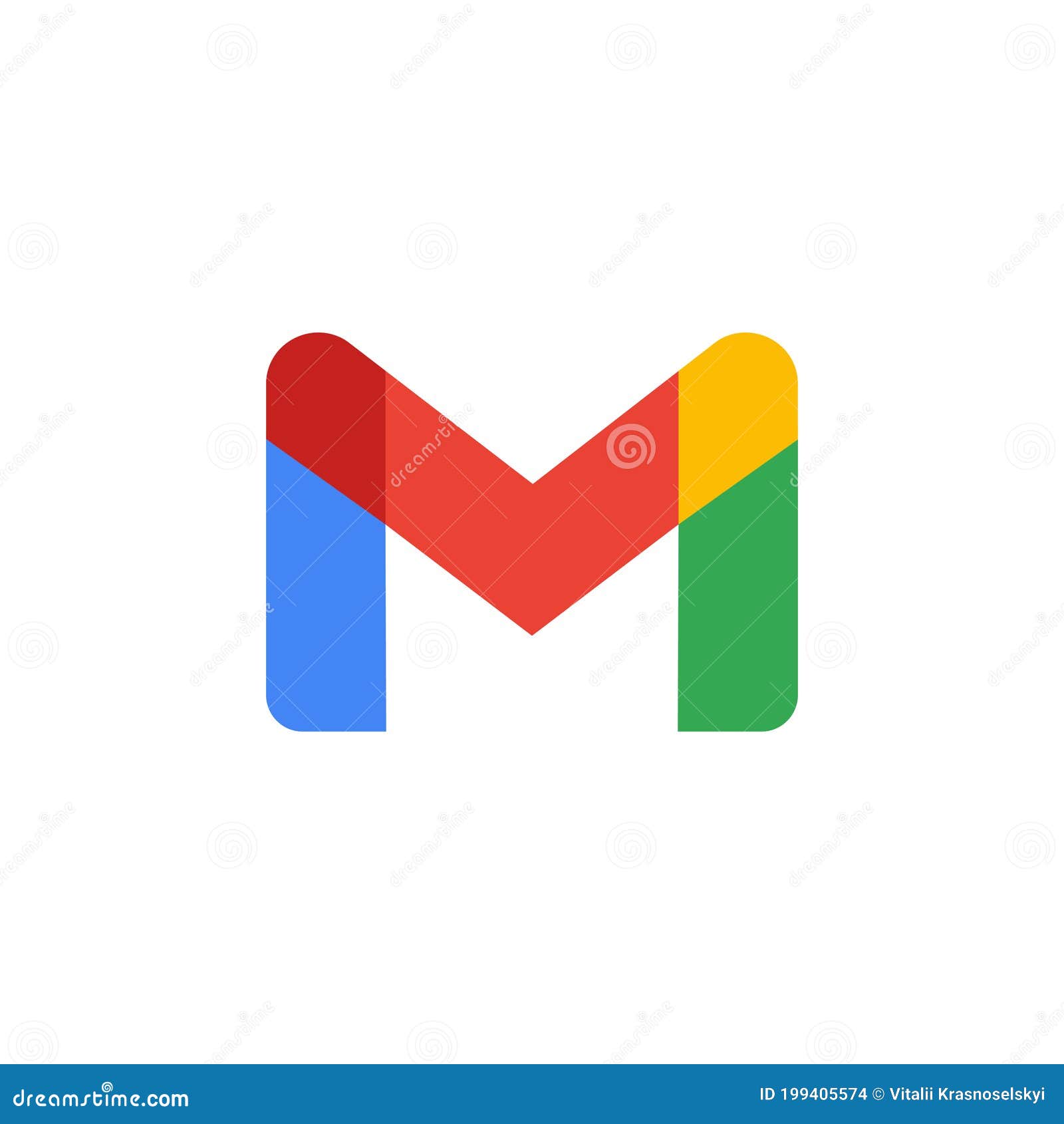 Gmail Logo. Google Product. Icon of Logotype Gmail. Editorial Vector ...