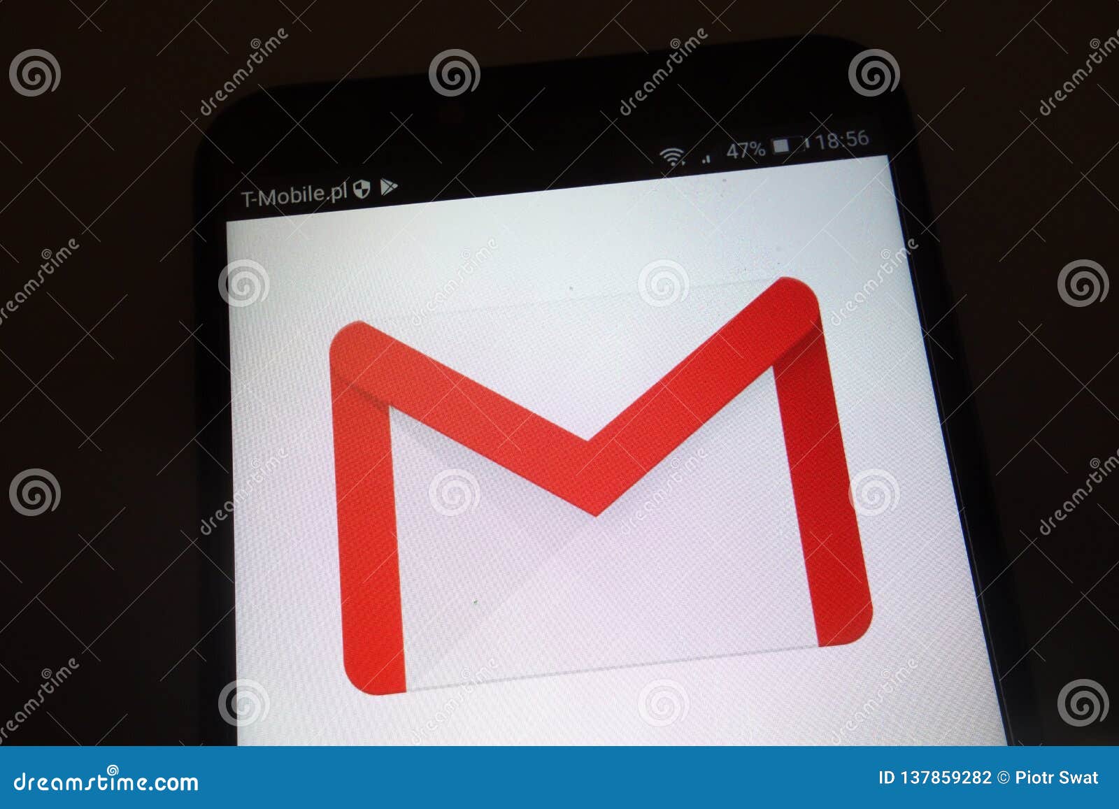 Gmail Logo On Computer Screen Editorial Image | CartoonDealer.com ...