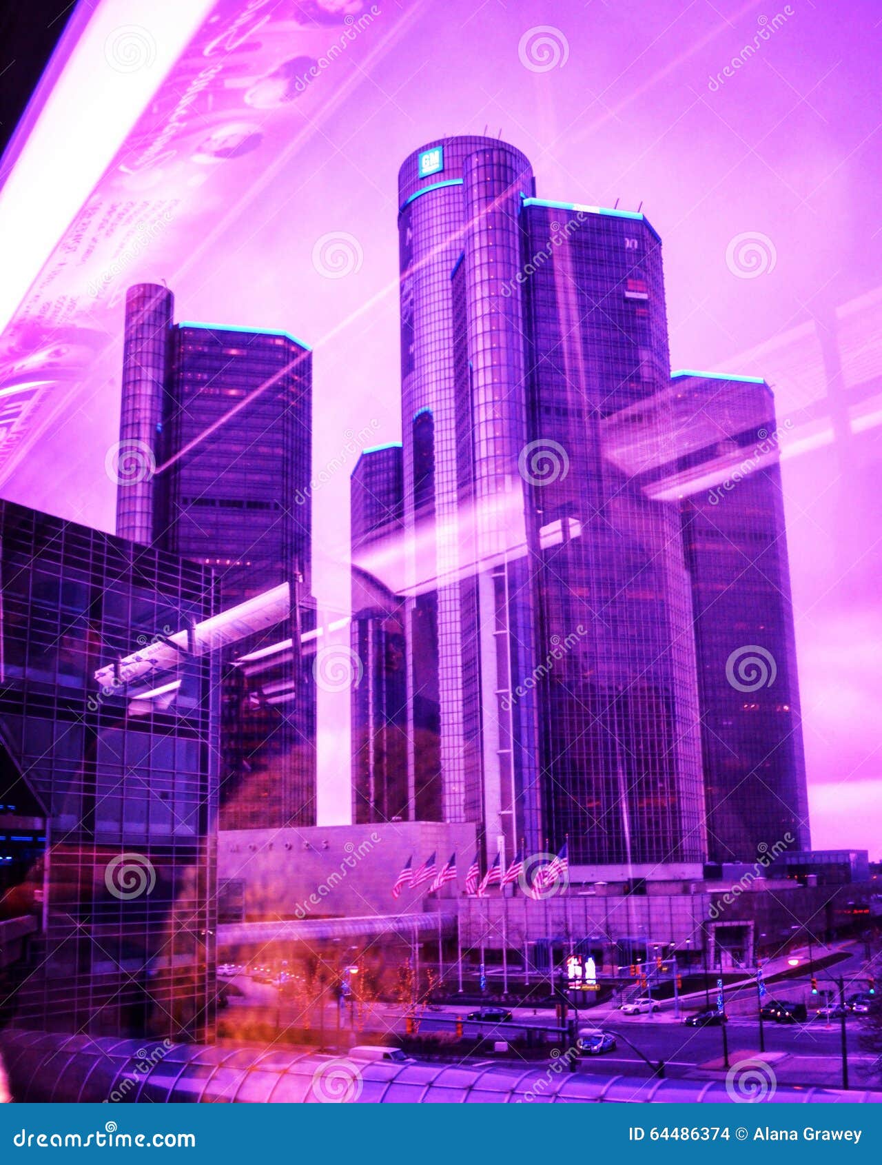 GMC Building editorial stock image. Image of mover, urban - 64486374