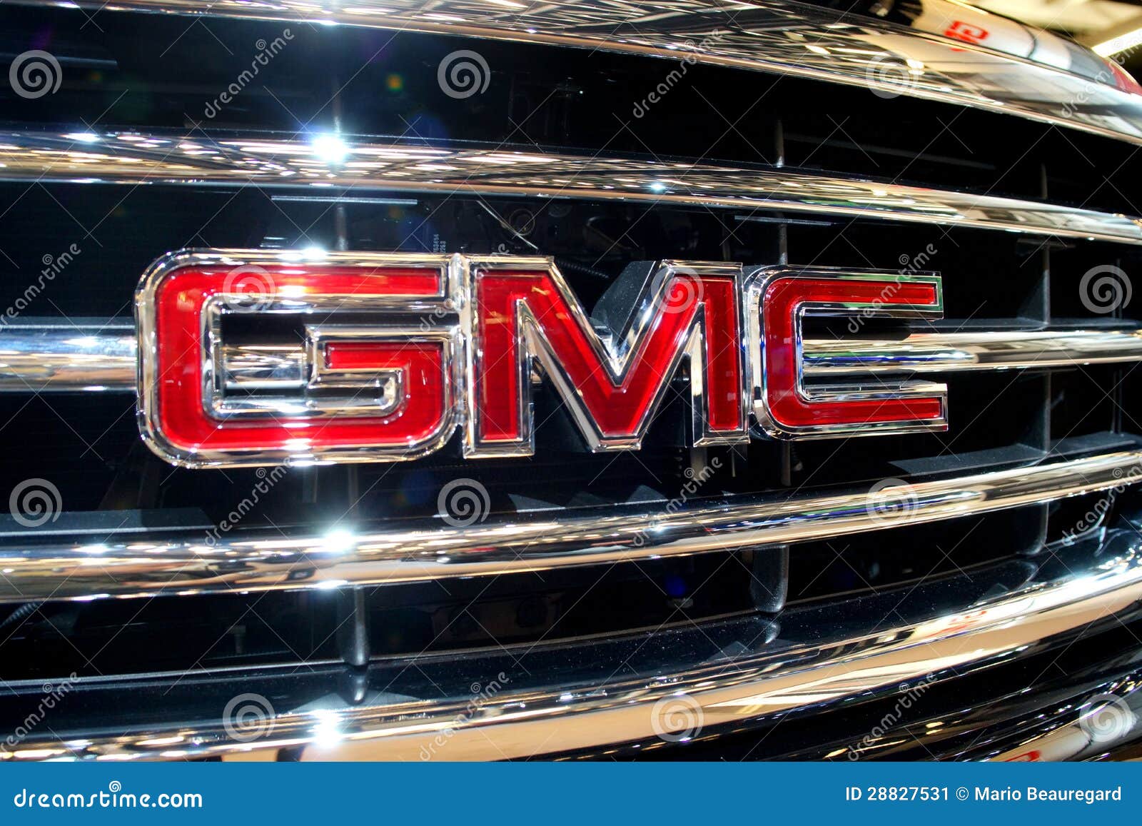 GMC emblem editorial photo. Image of logo, insignia, grill - 28827531