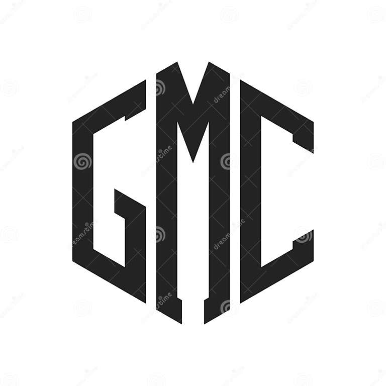 GMC Logo Design. Initial Letter GMC Monogram Logo Using Hexagon Shape ...