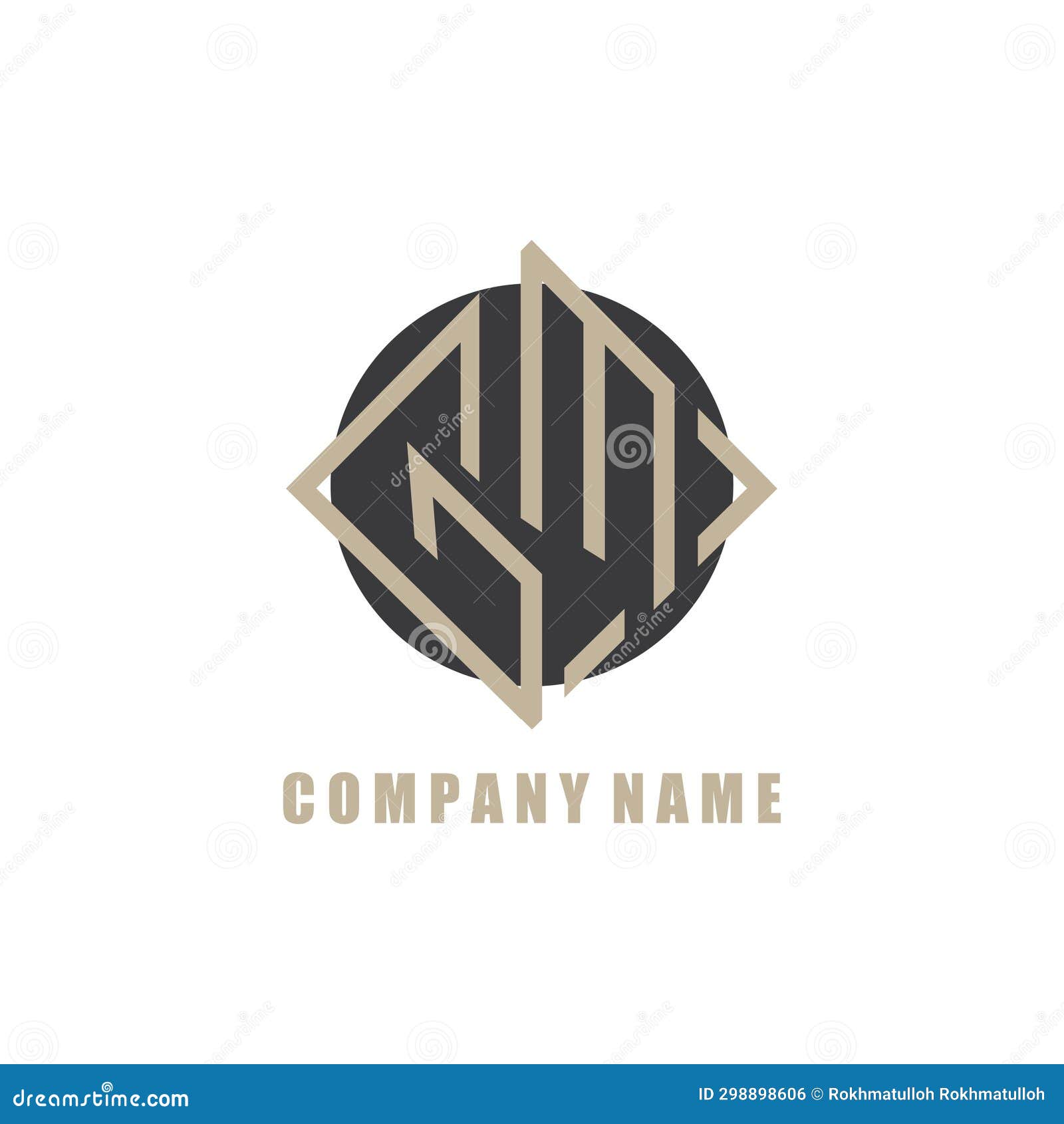 GMC Logo Template Line Emblem Company Vector Letter Design Stock Vector ...