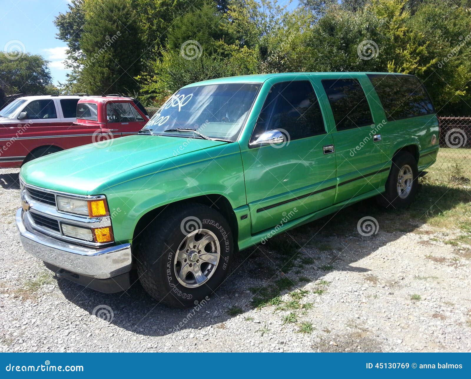 94 gmc suburban editorial stock image. Image of brite - 45130769