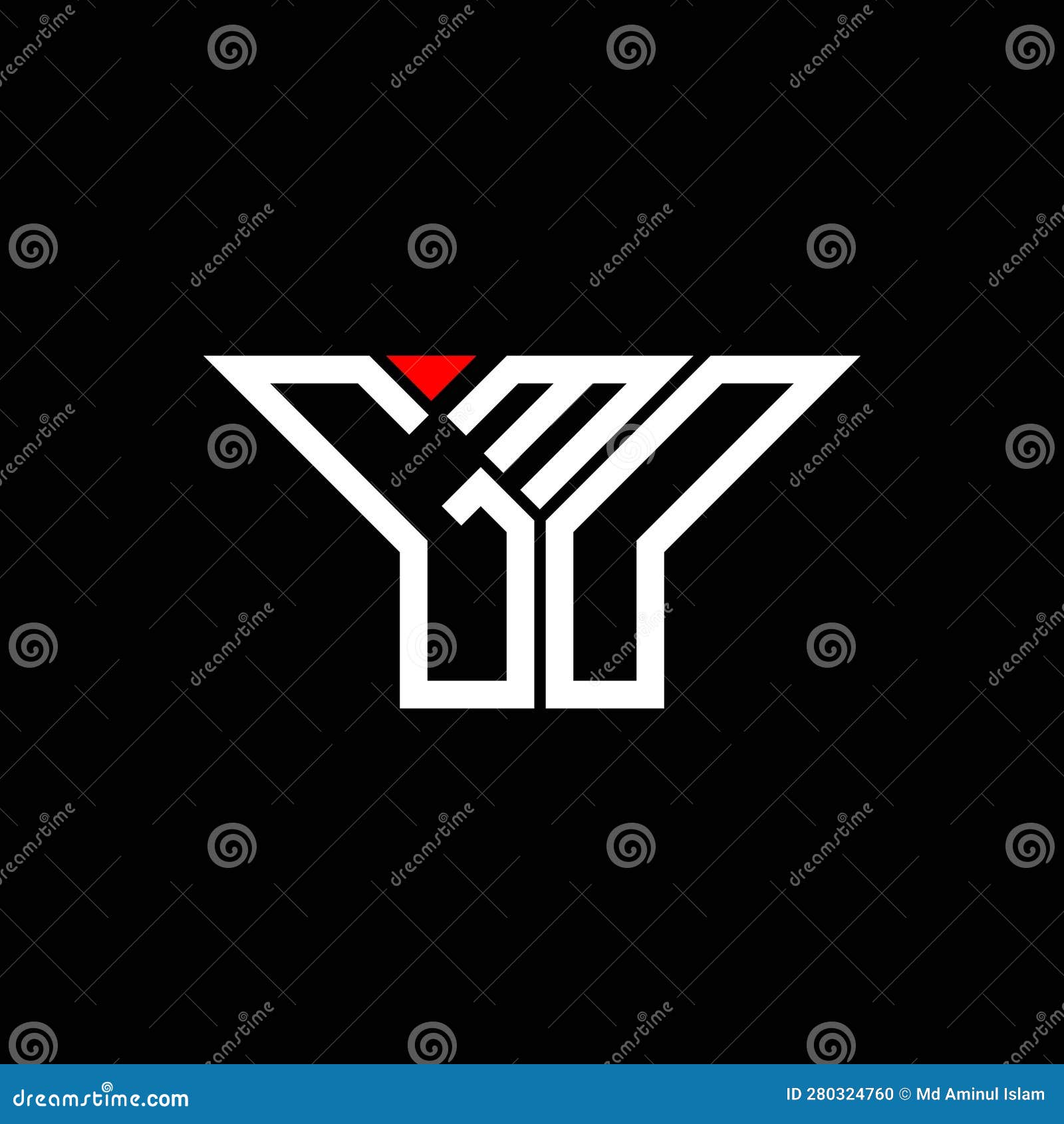 GMD Letter Logo Creative Design with Vector Graphic, GMD Simple and ...