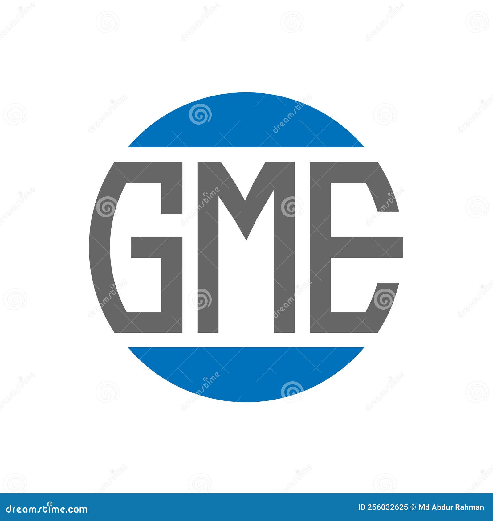 GME Letter Logo Design on White Background. GME Creative Initials ...