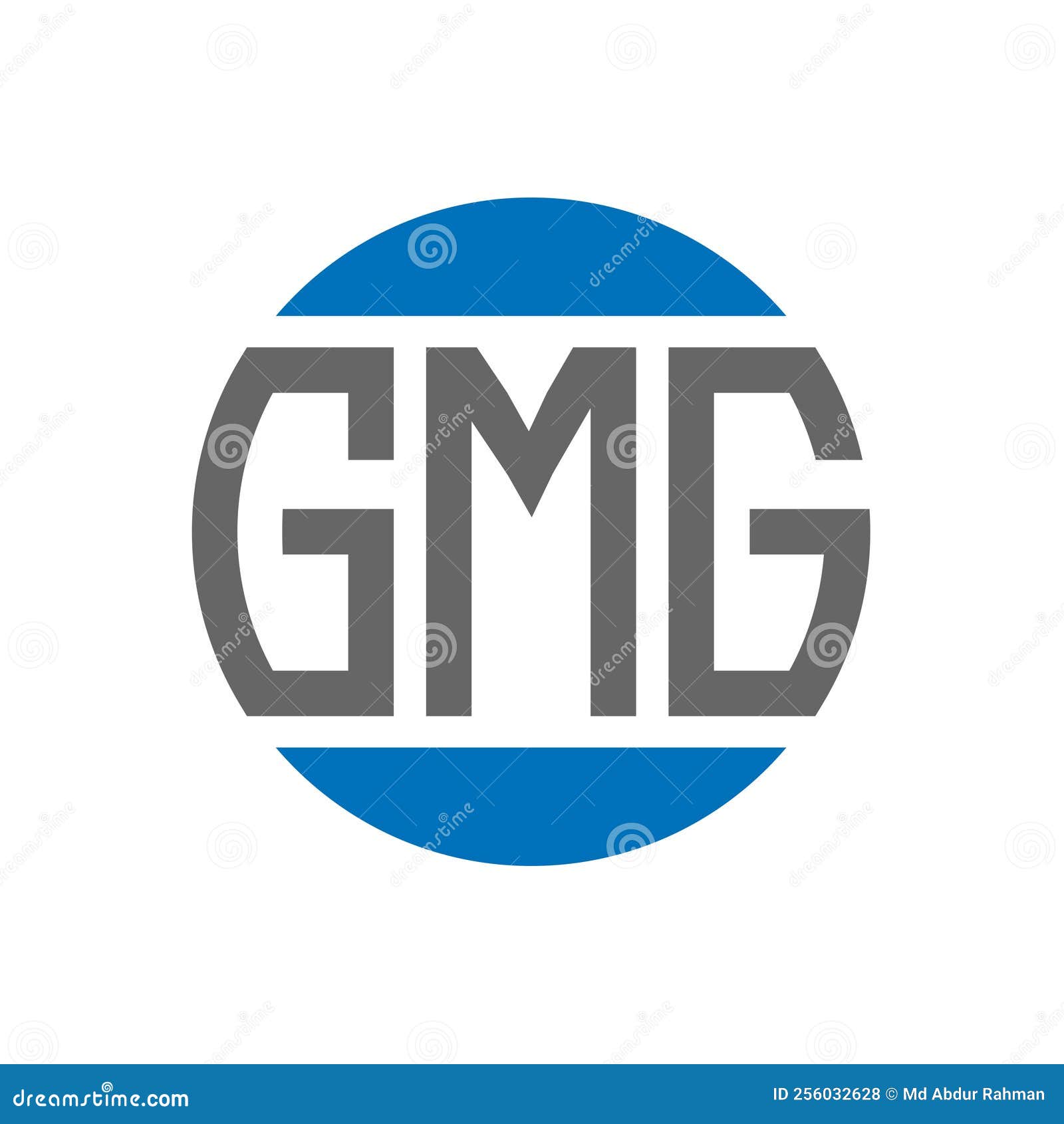 GMG Letter Logo Design on White Background. GMG Creative Initials ...