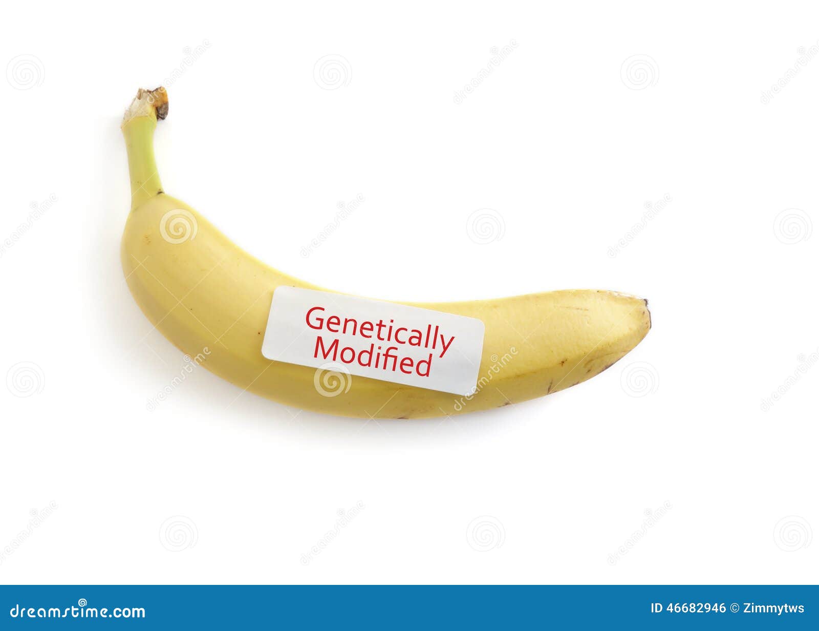 GMO banana stock photo. Image of grow, sticker, farming - 46682946