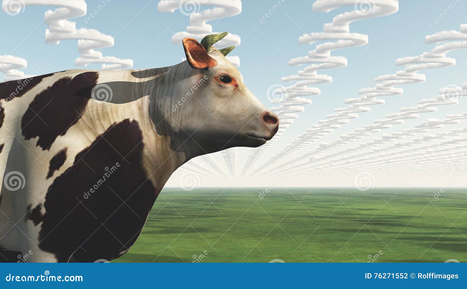 GMO Cow Question stock illustration. Illustration of health - 76271552