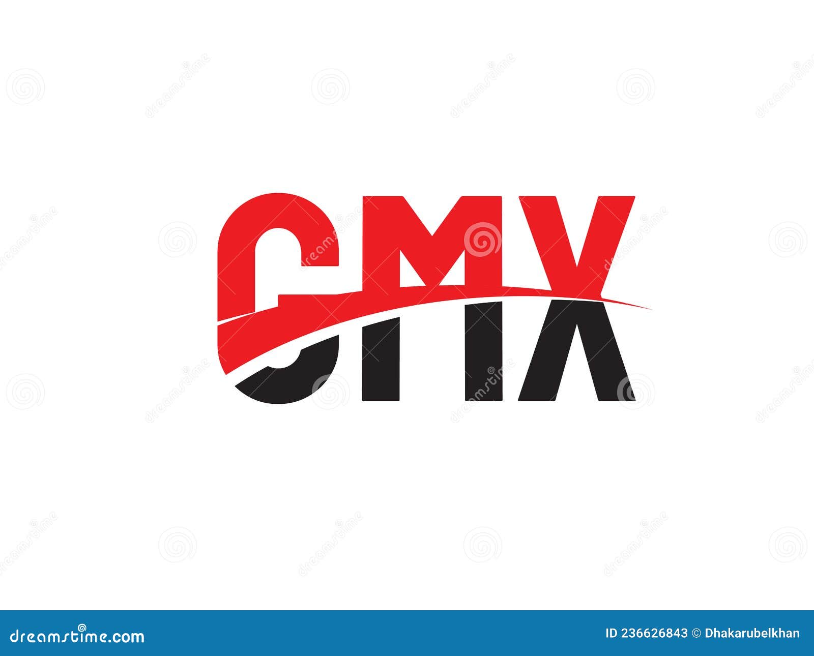 GMX Letter Initial Logo Design Vector Illustration Stock Vector ...