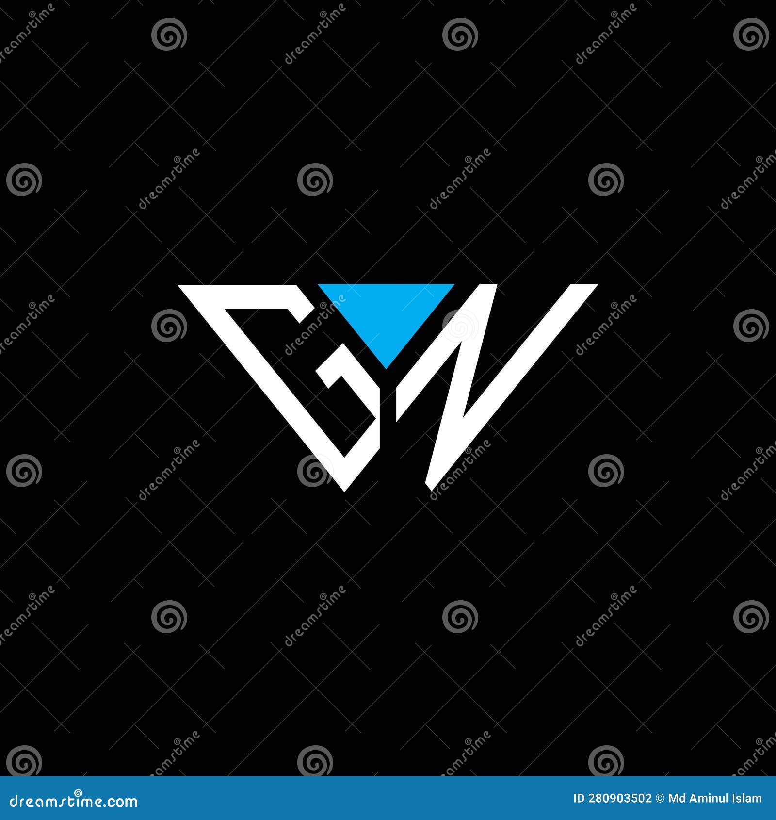 GN Letter Logo Creative Design with Vector Graphic, Simple and Modern ...