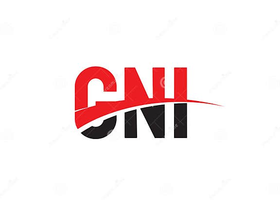 GNI Letter Initial Logo Design Vector Illustration Stock Vector ...