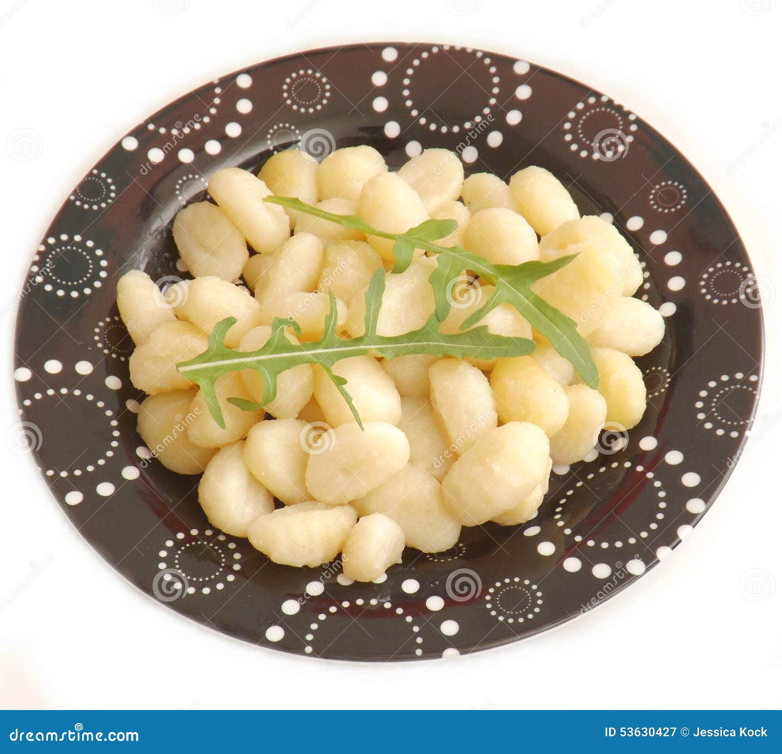 Gnocchis stock image. Image of italian, gnocchi, food - 53630427