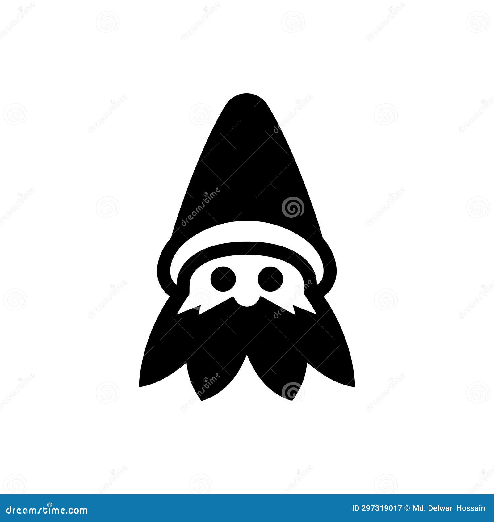 Gnome Icon stock vector. Illustration of icon, vector - 297319017
