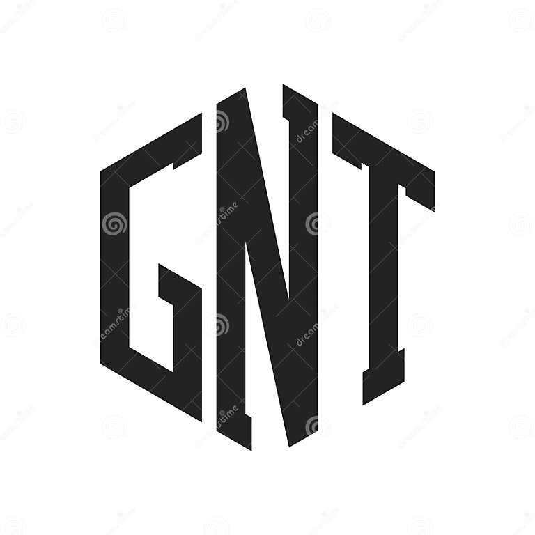 GNT Logo Design. Initial Letter GNT Monogram Logo Using Hexagon Shape ...