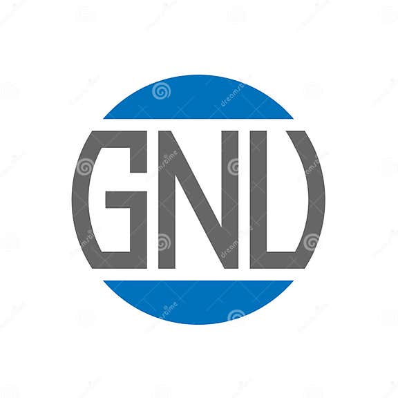 GNU Letter Logo Design on White Background. GNU Creative Initials ...