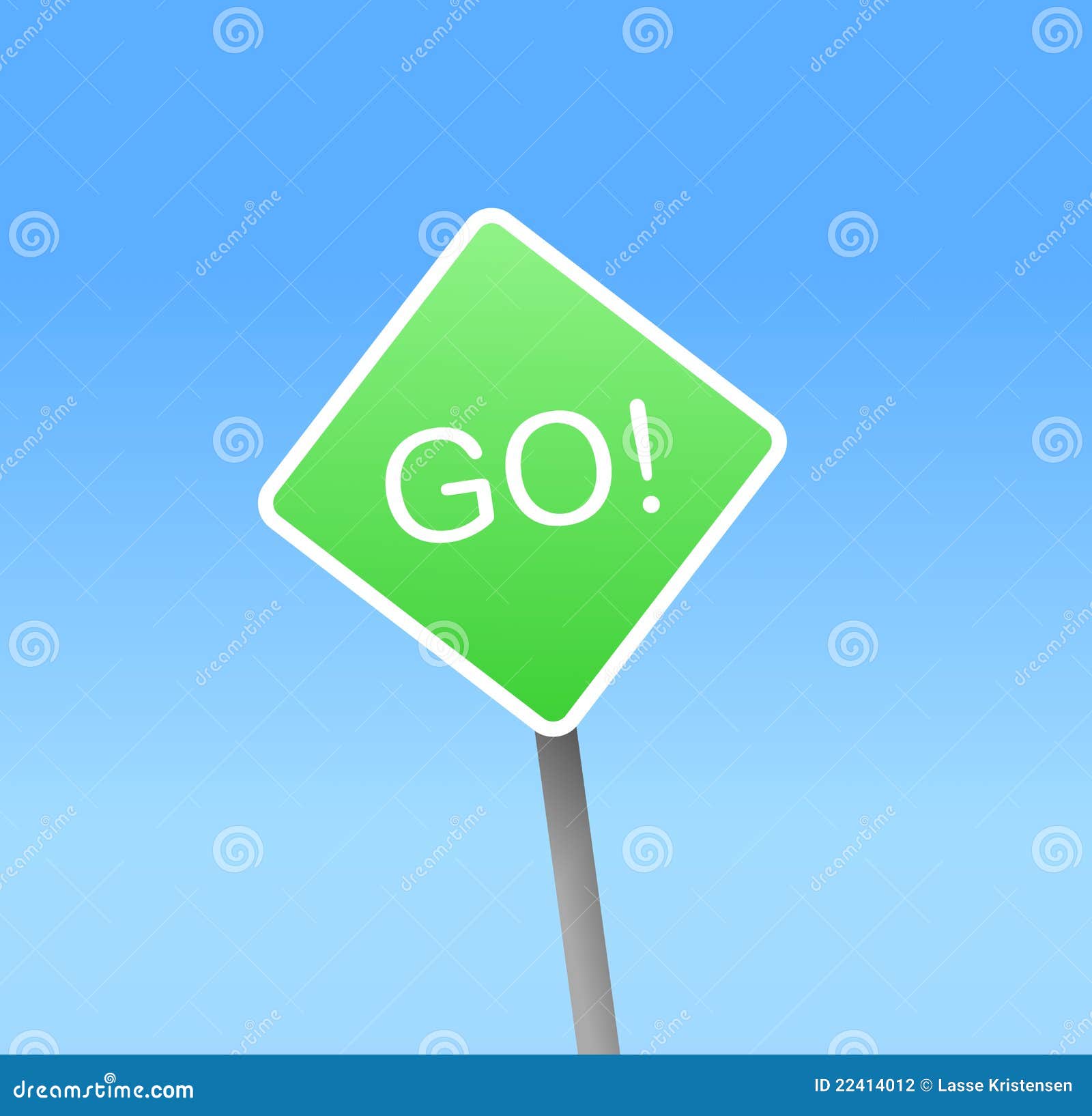 Go stock vector. Illustration of internet, green, clipart - 22414012