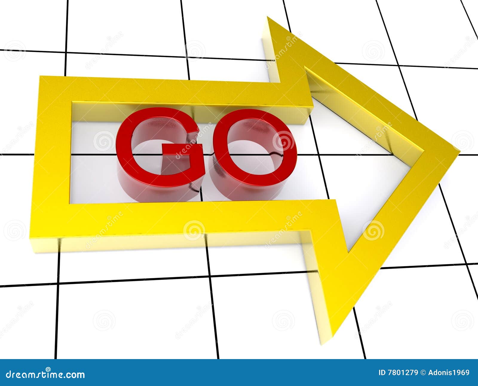 Go stock illustration. Illustration of bevel, symbol, shinning - 7801279