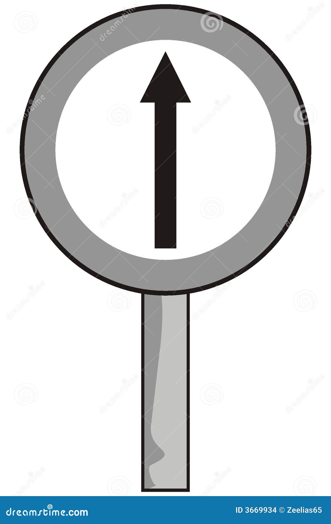 Go ahead stock vector. Illustration of traffic, automobile - 3669934