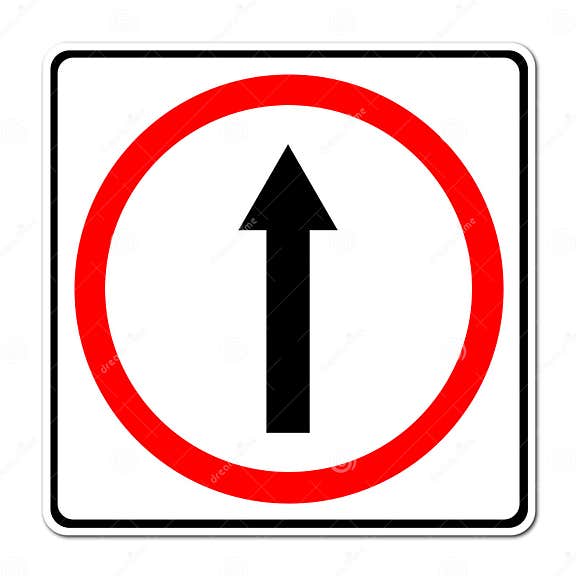Go Ahead the Way ,forward Sign Stock Illustration - Illustration of ...