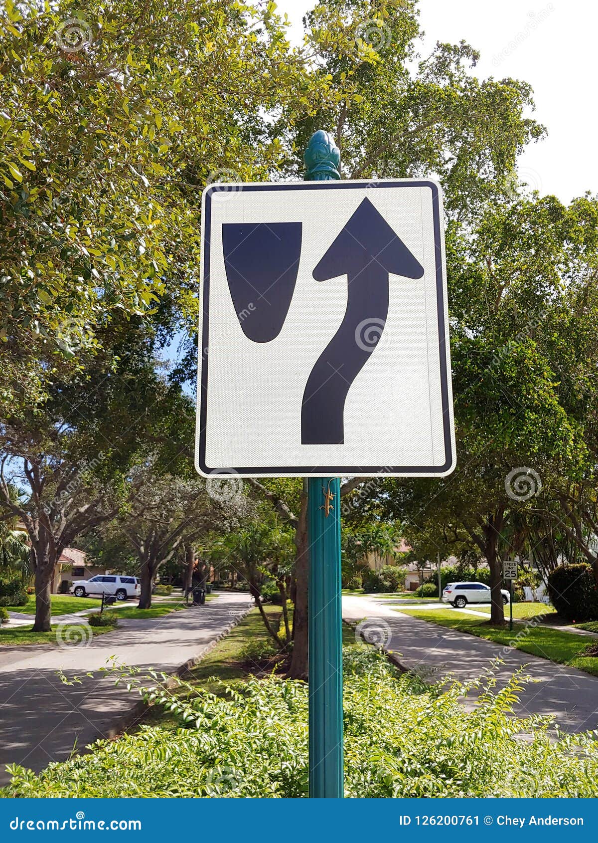 Go around sign. stock image. Image of street, sign, right - 126200761