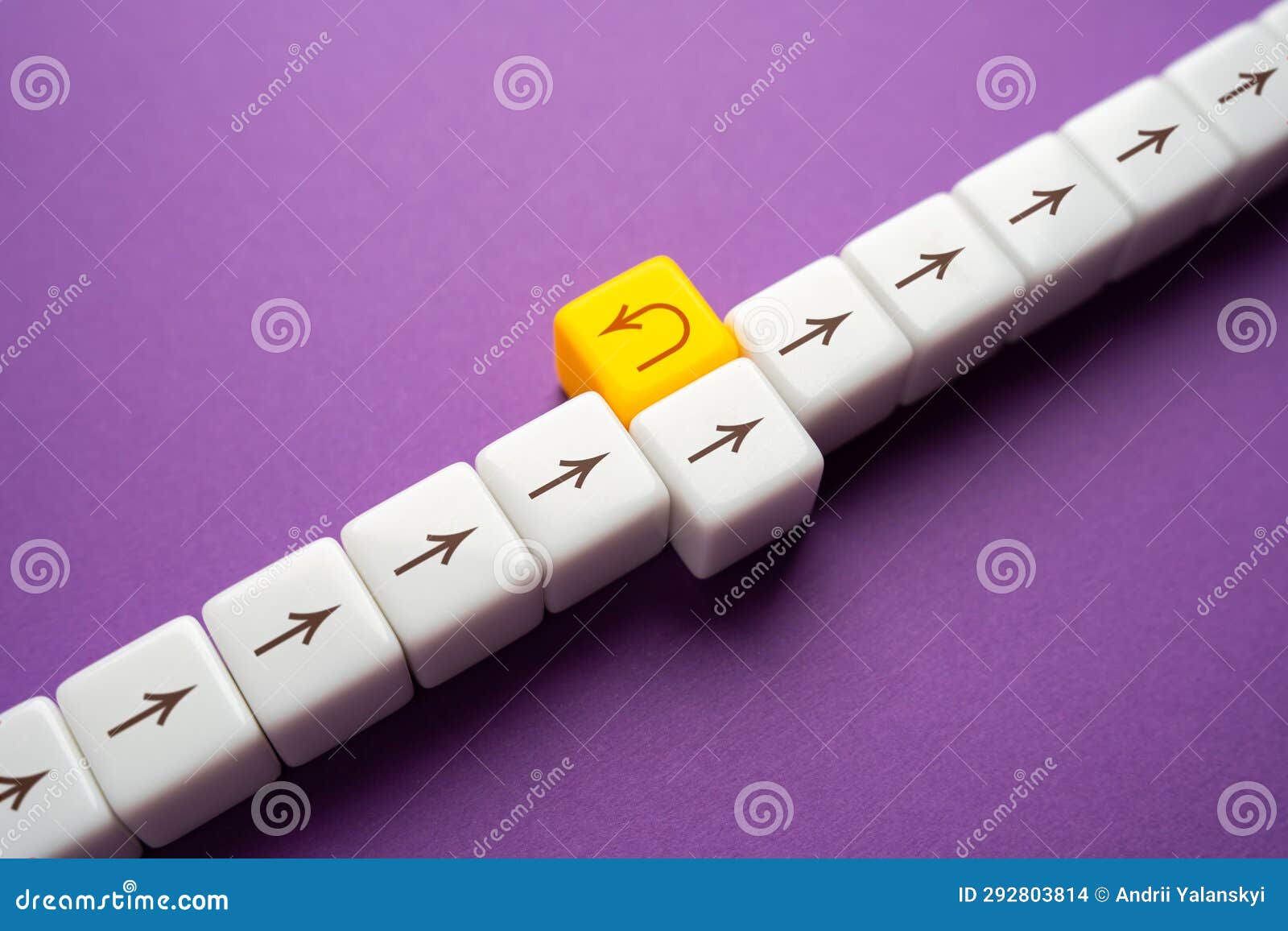 Go Back or Continue. a Turning Point Stock Photo - Image of moving ...