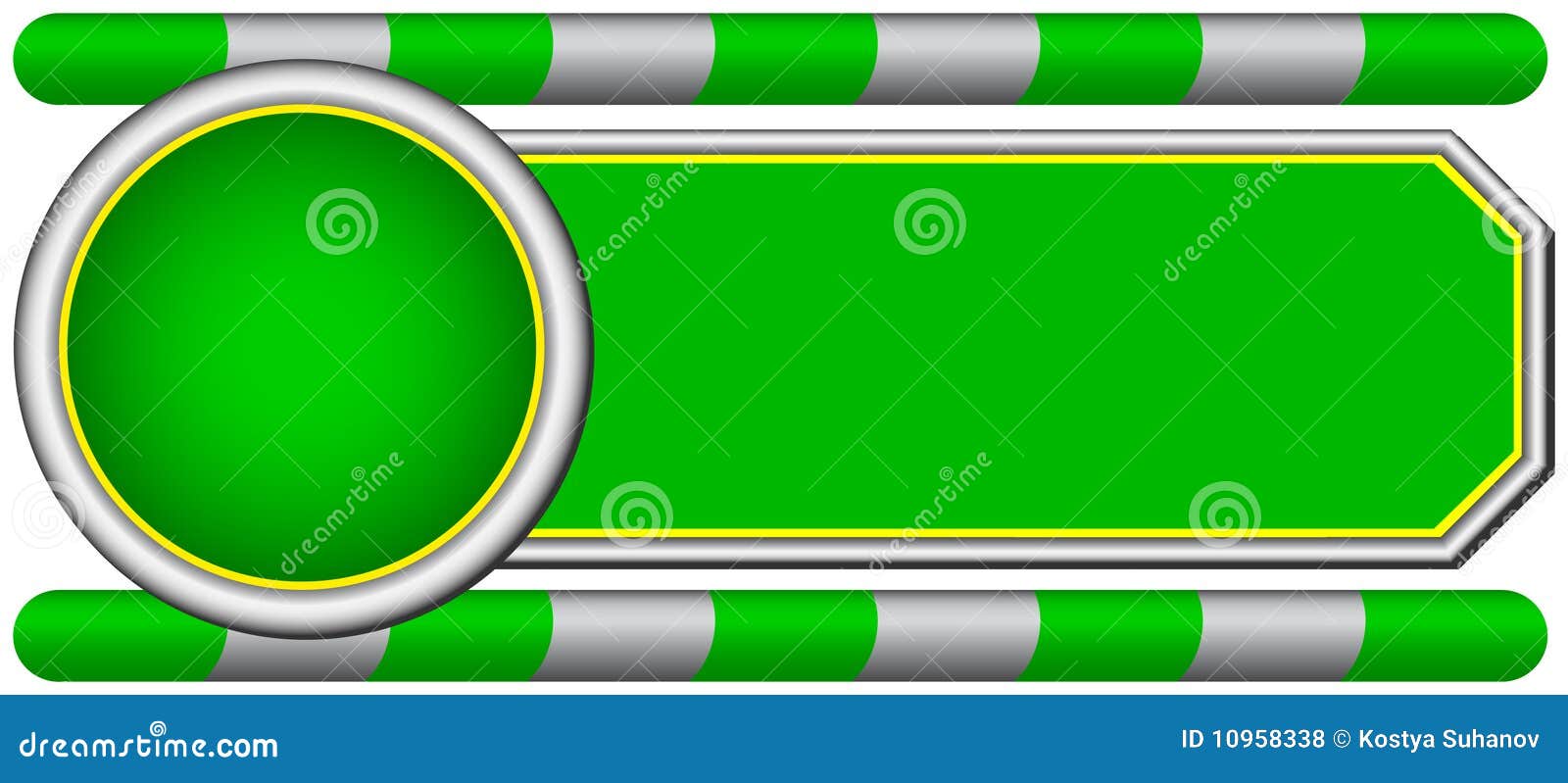 Go banner stock vector. Illustration of banner, white - 10958338