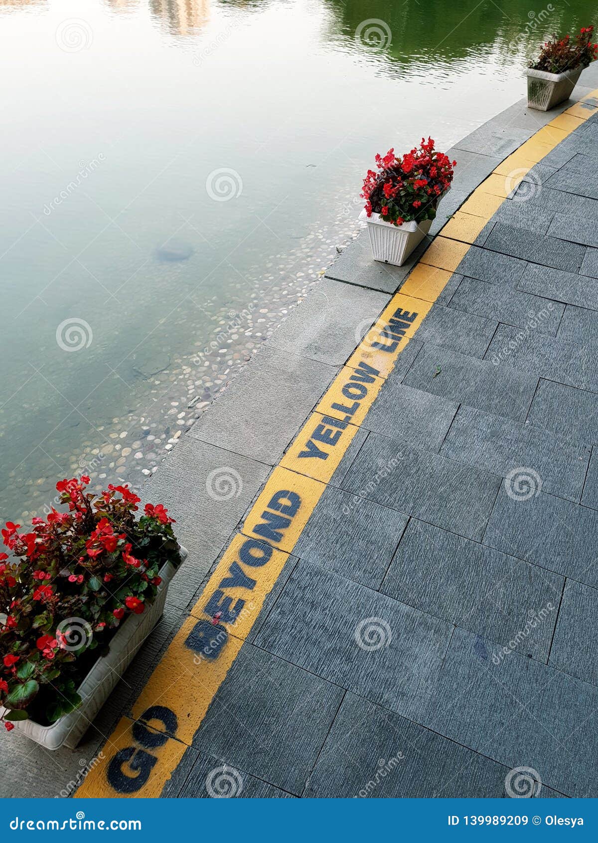 Go beyond yellow line stock image. Image of exploration - 139989209
