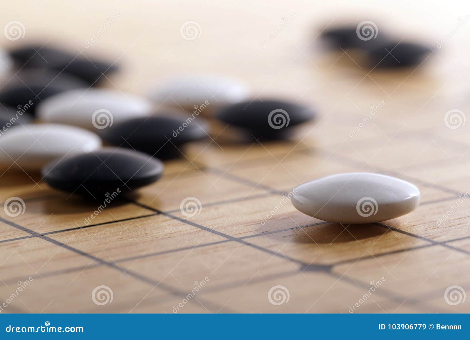 Go board game. stock image. Image of japanese, gaming - 103906779
