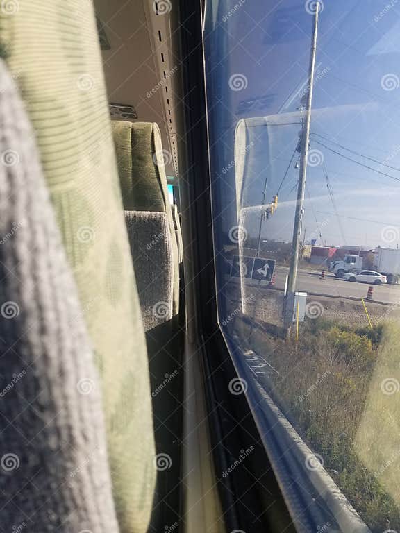 GO Bus Ride Home stock image. Image of lane, transport - 260634667