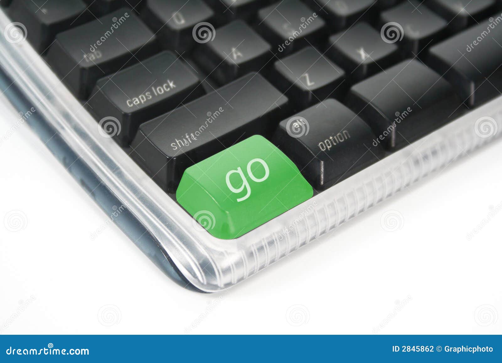 Go button stock photo. Image of black, keys, keyboard - 2845862