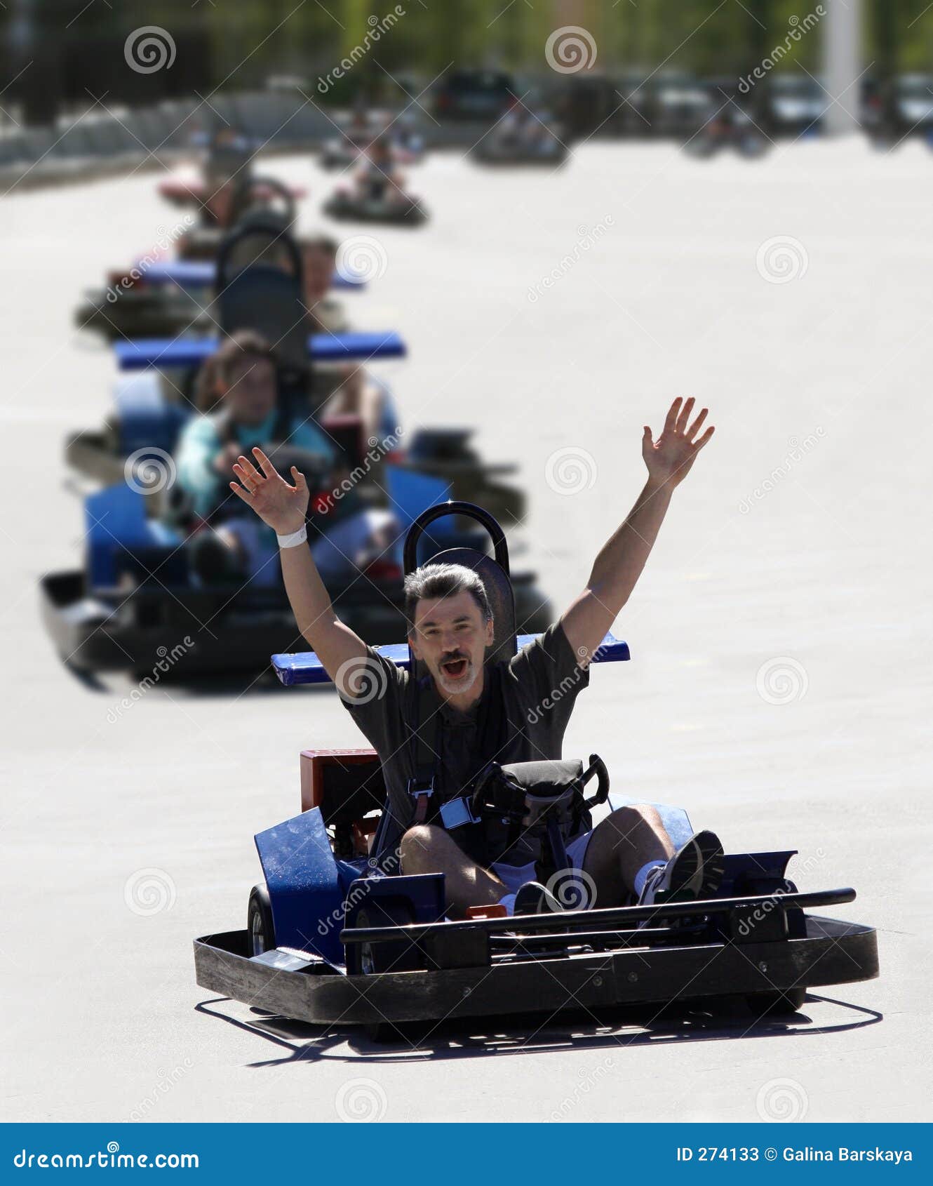 GO CART stock image. Image of motorsport, active, outdoor - 274133