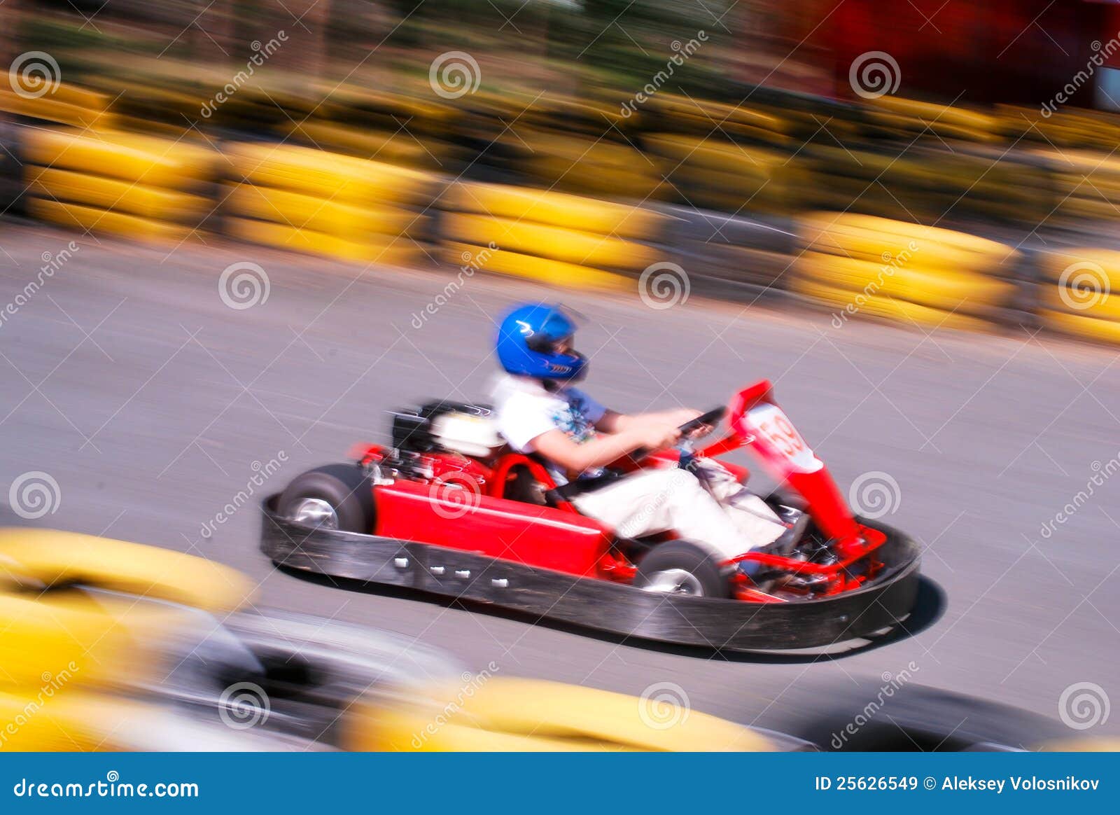 Go-cart racing stock image. Image of downhill, fast, kart - 25626549