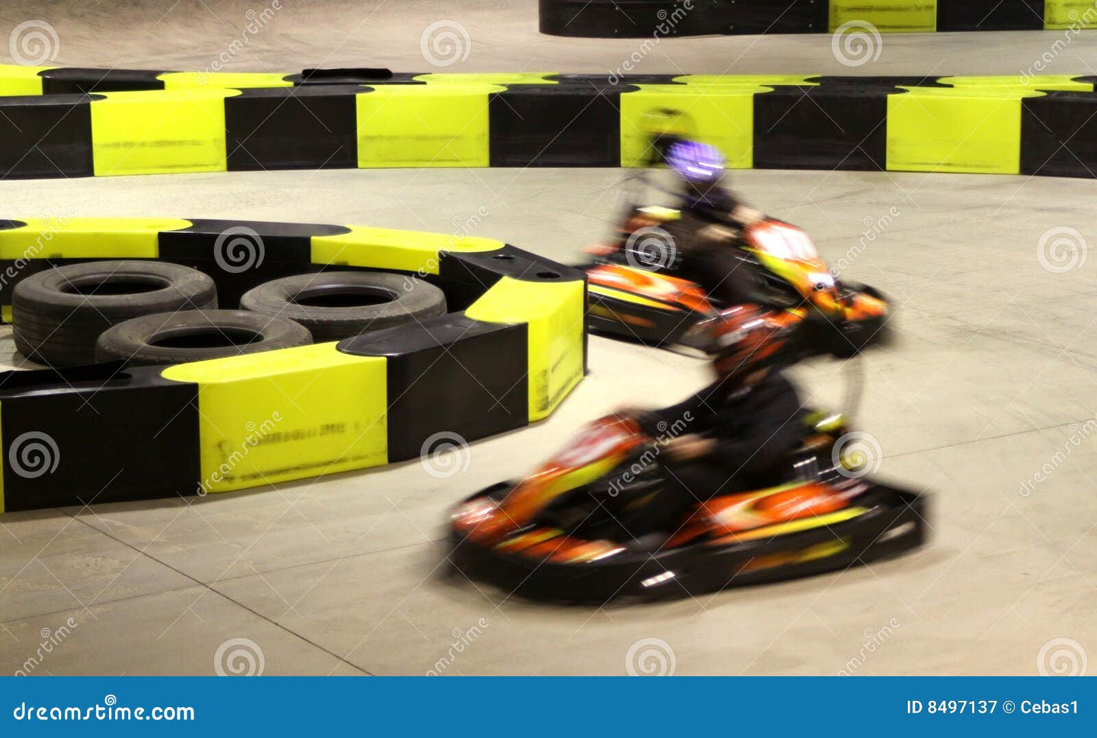 Go-cart racing stock image. Image of auto, horizontal - 8497137