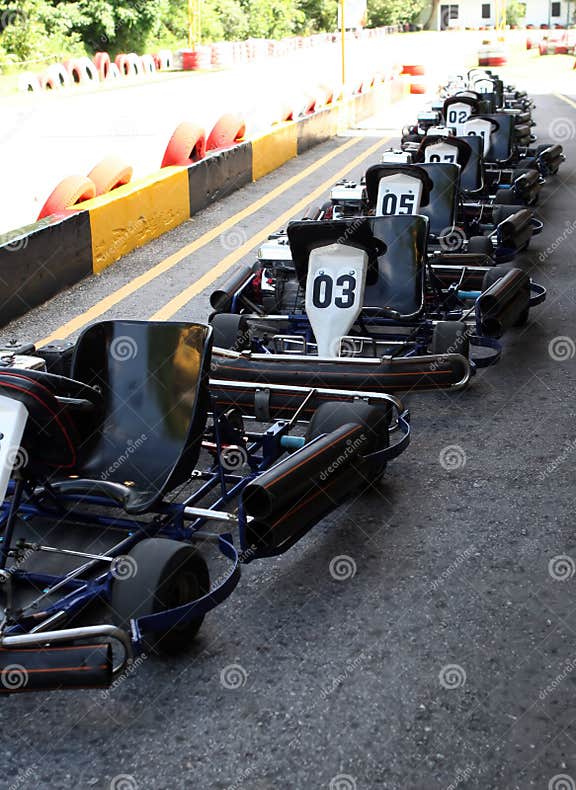Go carting stock image. Image of gocart, transportation - 1400027
