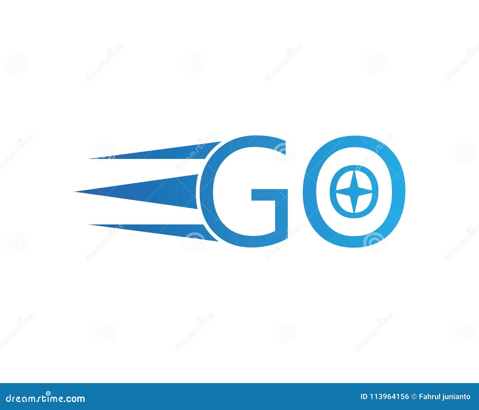 GO Faster Logo Design Template Stock Vector - Illustration of icon ...