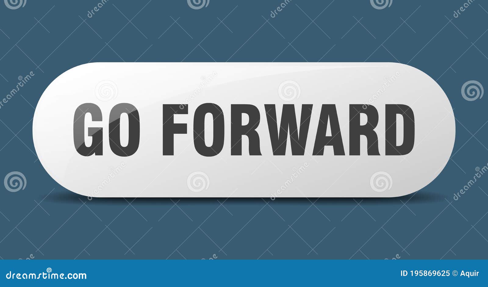 Go Forward Button. Go Forward Sign. Key. Push Button Stock Vector ...