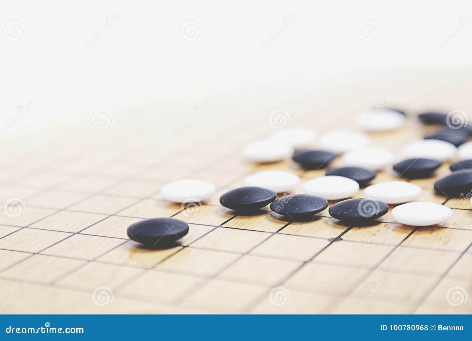 Go game board stock photo. Image of color, determination - 100780968