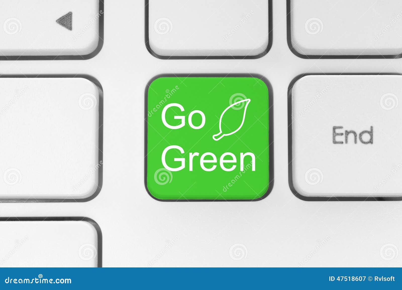 Go Green Button Keyboard Stock Illustrations – 31 Go Green Button ...