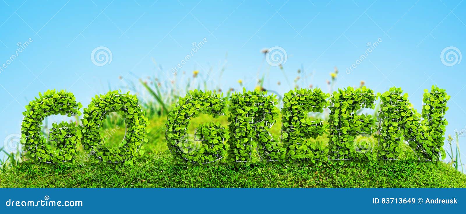 Go green concept stock illustration. Illustration of sustainability ...